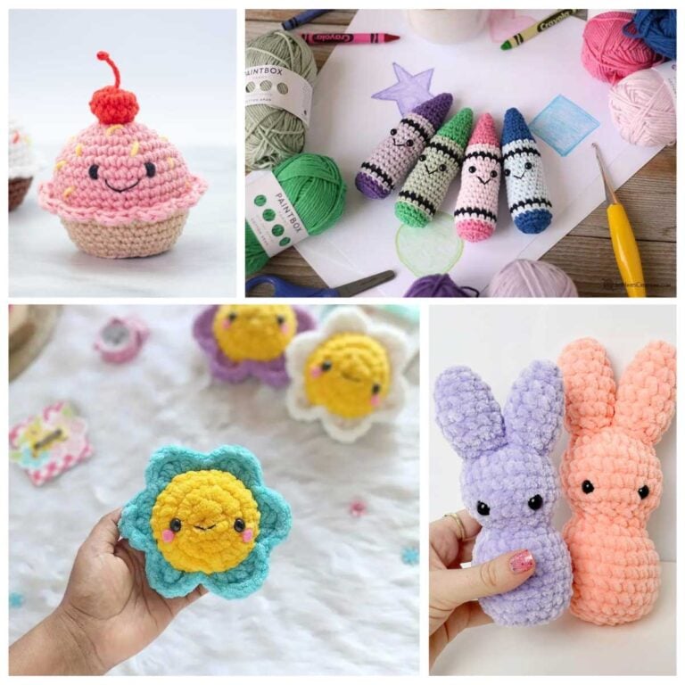 15 Cute Free Crochet Keychain Patterns