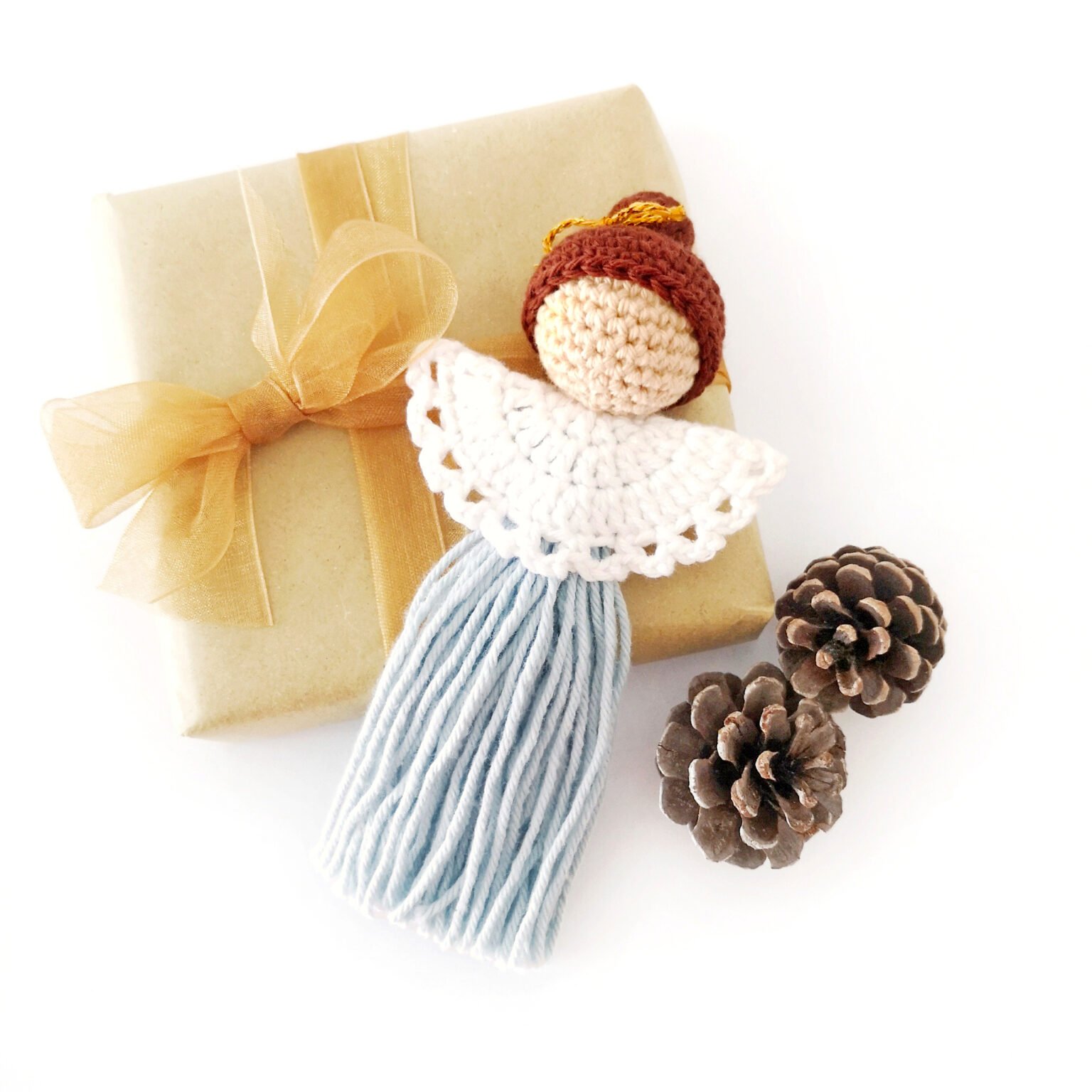 Easy Crochet Angel Pattern (Free!)